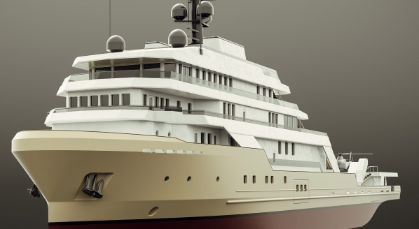 SuperyachtNews.com - Fleet - 91m superyacht conversion update