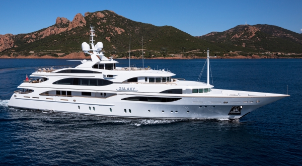 SuperyachtNews.com - Fleet - Benetti’s 56m Galaxy back on the market